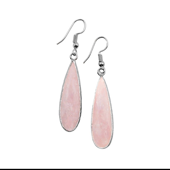 Kinsley Armelle | Jewelry | Kinsley Armelle Rose Quarts Silver Ballet ...
